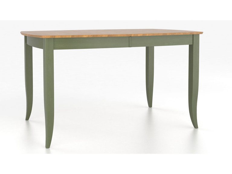 TBS4268NL-F Canadel Leg Boat shape table